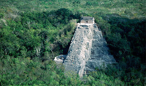 Coba is the largest Mayan ruin in Mexico - Playa Del Carmen Beach Condos